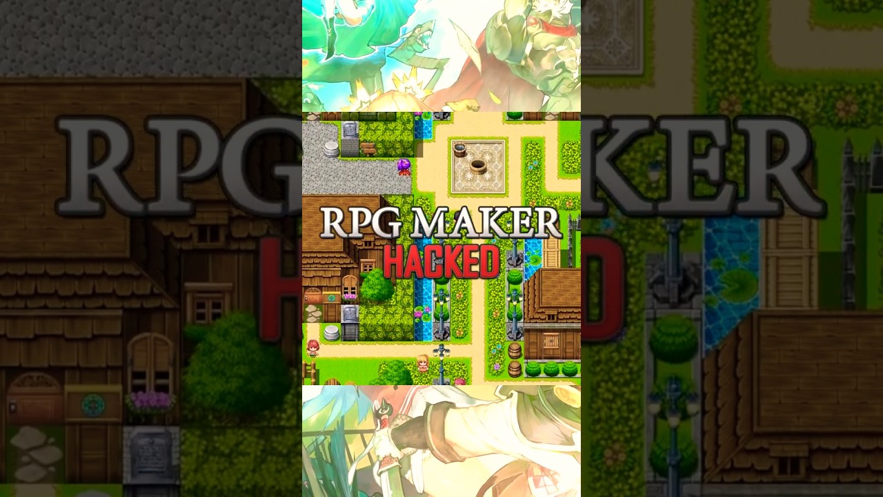 RPG MAKER HACKED!!! #indiedev #rpgmaker #gamedev
