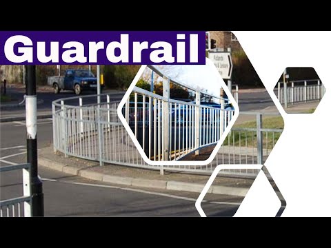 Purpose of Pedestrian Guardrail