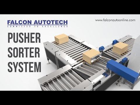 Warehouse Sorting Systems - Pop Up Wheel Sorter Conveyor by Falcon ...