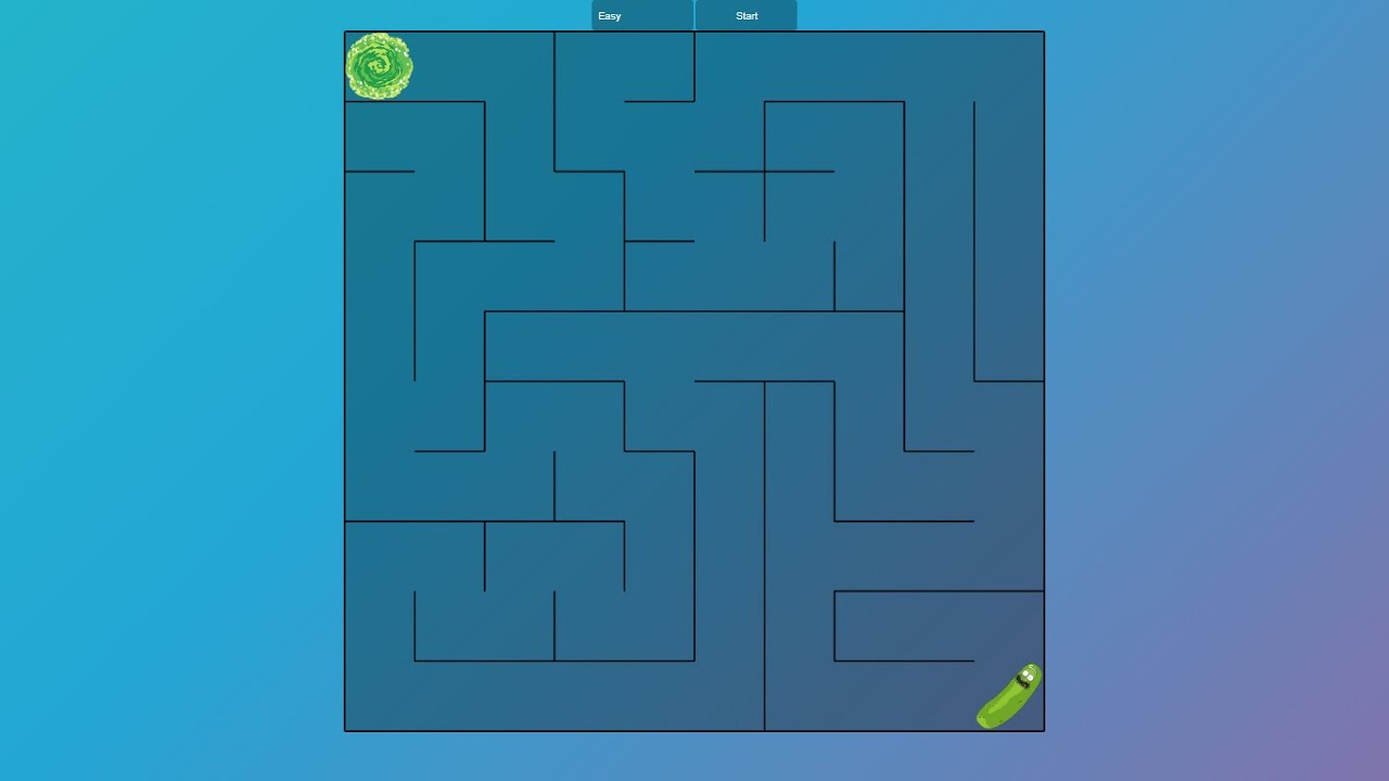 JAVASCRIPT Course Project Based Learning - Maze Game Using Javascript