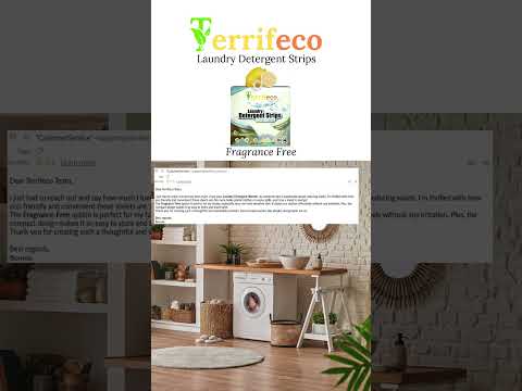 Customer Love! Terrifeco Laundry Strips Reviews & Benefits!