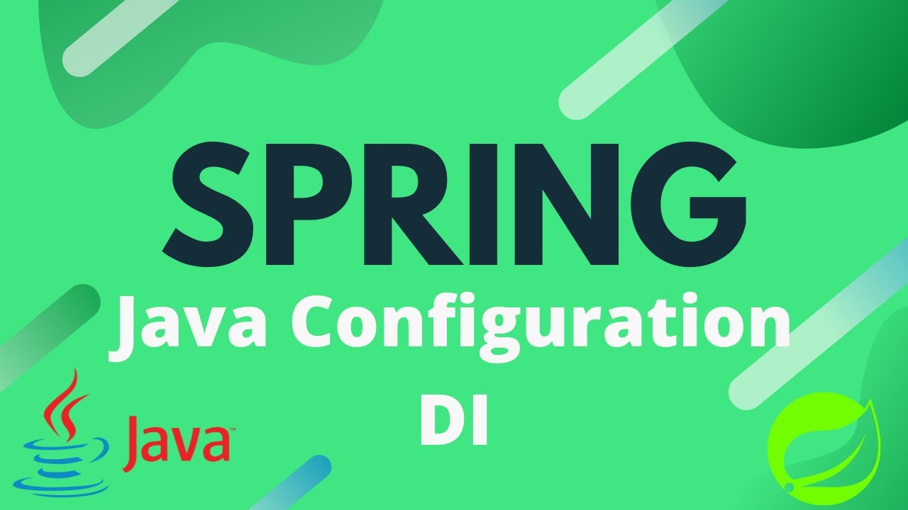 Spring Tutorial - 11 - Dependency Injection with Java Configuration