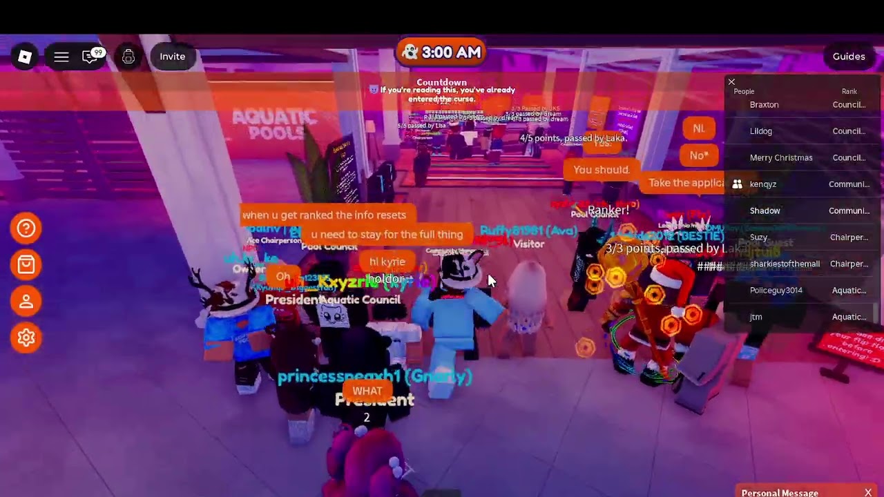 Roblox Aquatic Pools SHR Shift