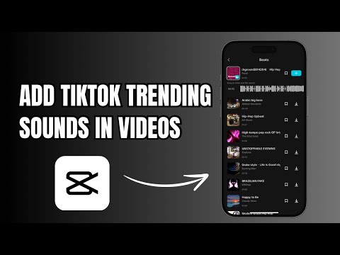 How to Find TikTok Trending Sound in CapCut (2025 Easy Method)