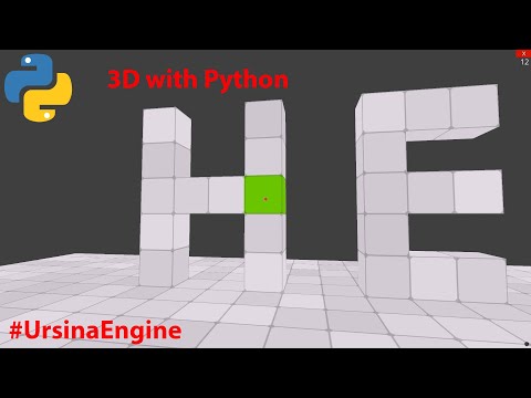 3D graphics with Python - Ursina Engine