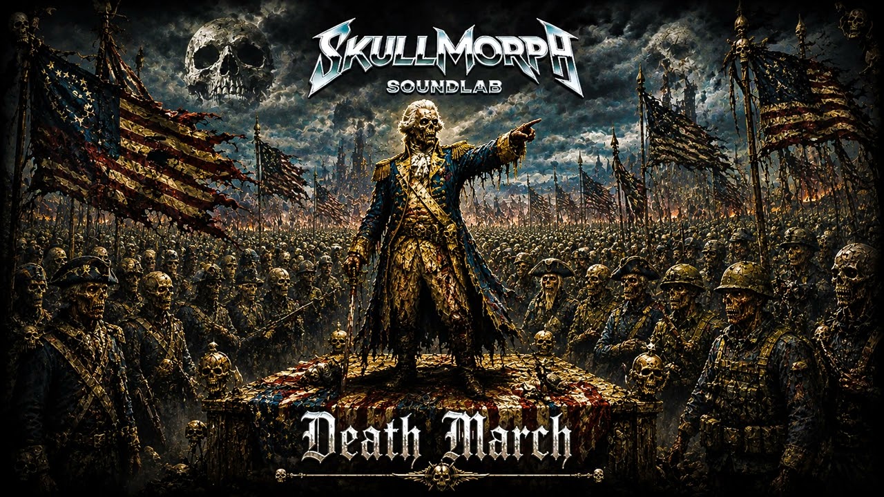 SkullMorph SoundLab - Death March (Official Audio) #thrashmetal #hiphop #phonk #phonkmetal