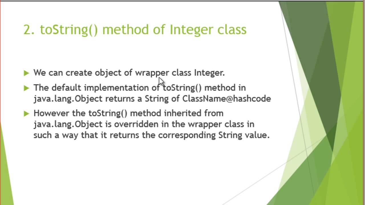 Java FAQ #3 | Integer to String
