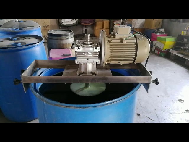 Electric Operated Stirrer - San Plate Mounted Drum Stirrer Manufacturer ...
