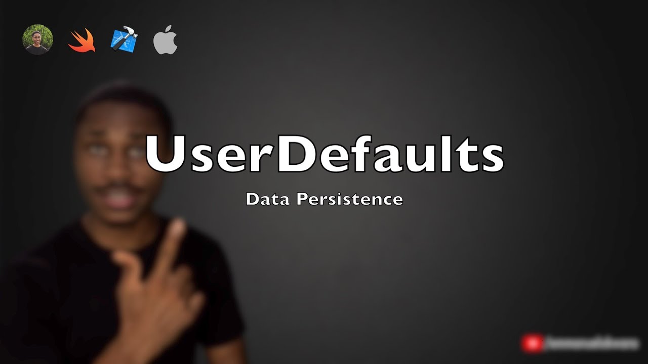 iOS Dev 27: UserDefaults for Data Persistence | Swift 5, XCode 12
