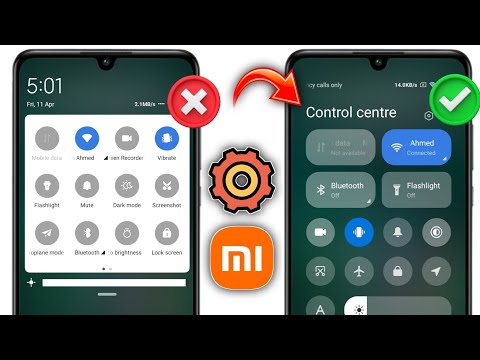 Redmi 14c Control Center Settings | Change Control Center On Redmi 14C Enable HyperOS Control Center