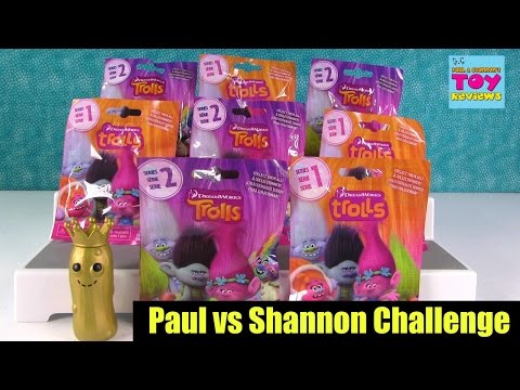 Paul vs Shannon Trolls Movie Series 1 & 2 Blind Bag Challenge Opening | PSToyReviews