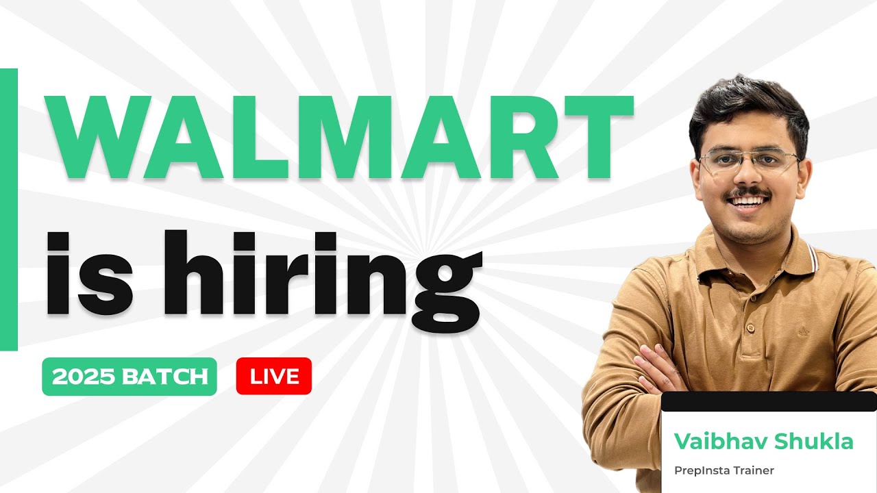 Walmart is Hiring 2025 | Walmart CodeHers 2025 - Women Only Coding Challenge  💻🔥