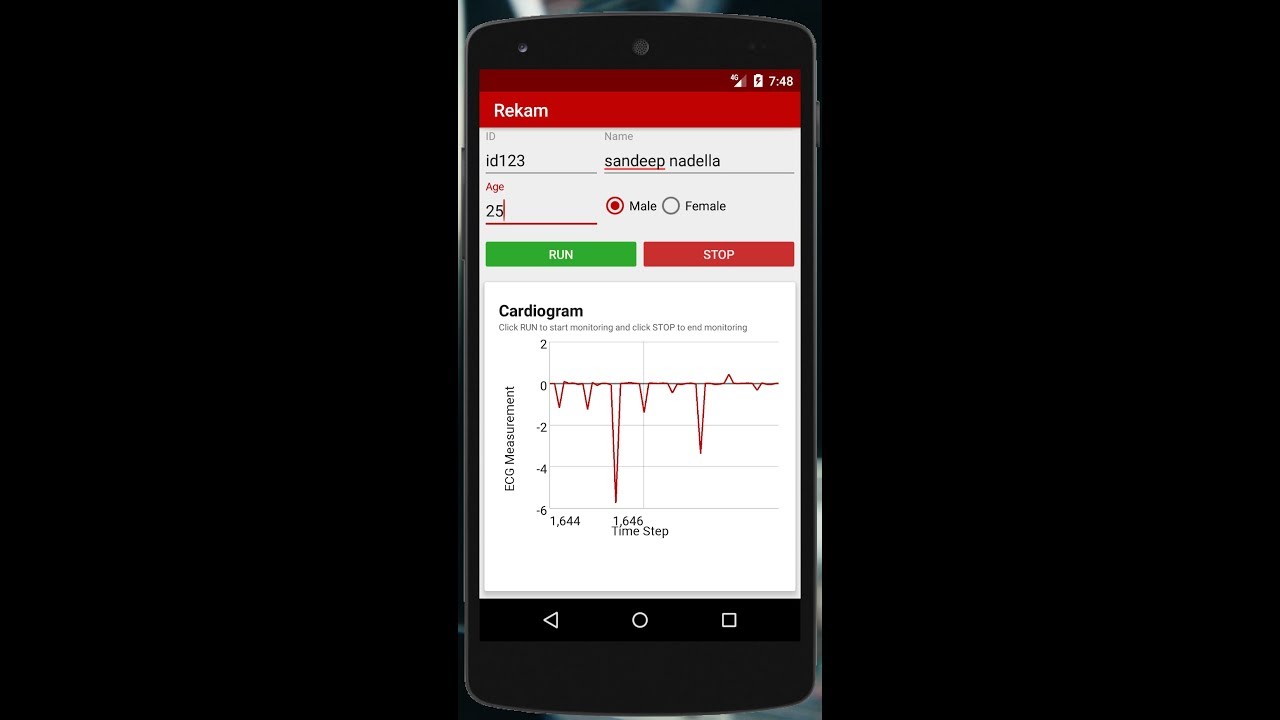 CSE 535: Mobile Computing - Assignment 1 Demo