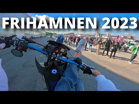 I went to Sweden's BIGGEST MOPED MEETUP | FRIHAMNEN 2023 Avslut |