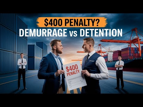 Hindi: Mastering the Secrets of Demurrage and Detention Charges in Export-Import!