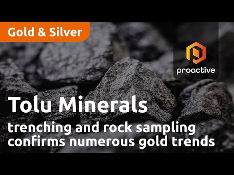 Tolu Minerals recent trenching and rock sampling confirms numerous gold ...