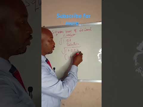 finding square root of a decimal number...