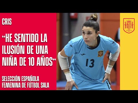 DECLARACIONES | Cris nos habla de su estreno en la portería de la Selección Española | 🔴 SEFUTBOL