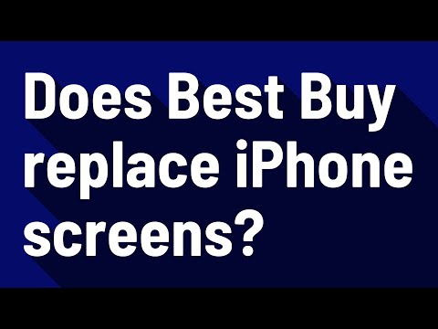 Does Best Buy replace iPhone screens?