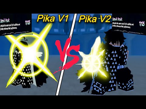 [GPO] PIKA V1 AND PIKA V2 MAX DAMAGE COMPARISON