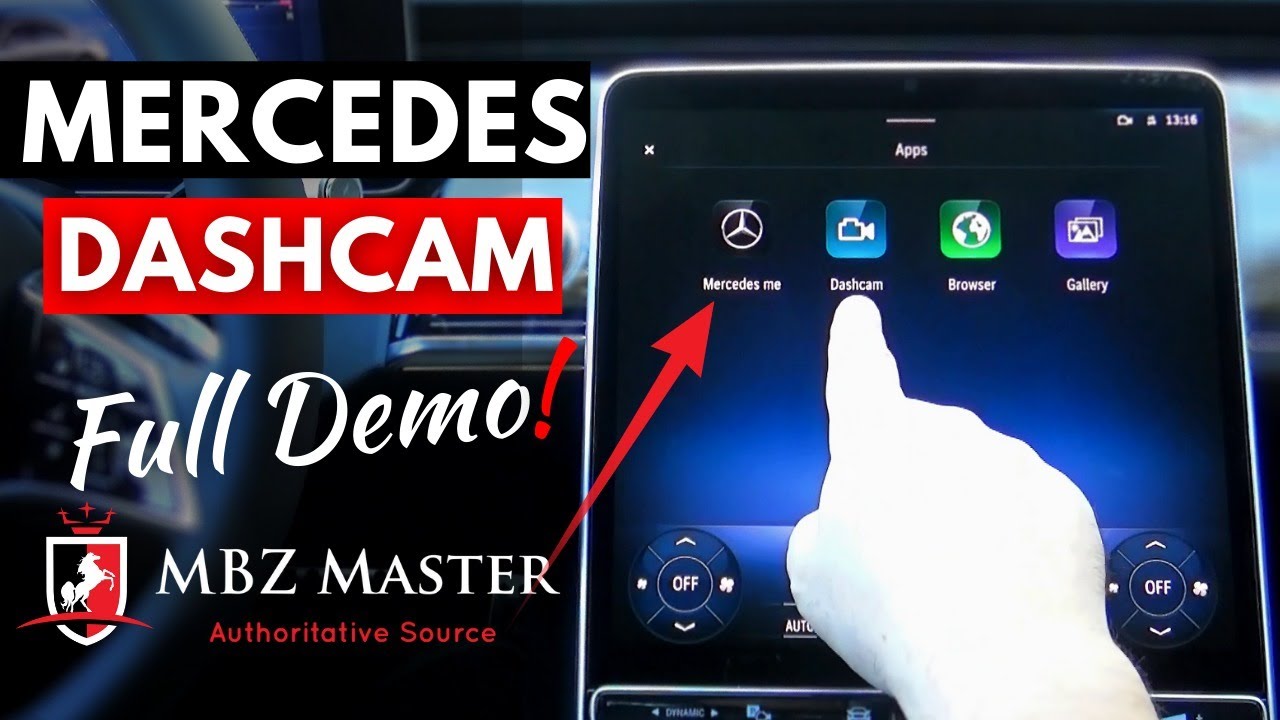 Mercedes DASHCAM Full Demo | Step by Step Guide! – MBZ Master