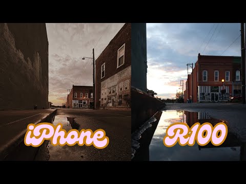 Canon R100 vs iPhone 16 Pro Max