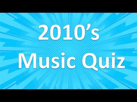 2010's Music Trivia Quiz - Can You Name These Iconic Hits? ????✨