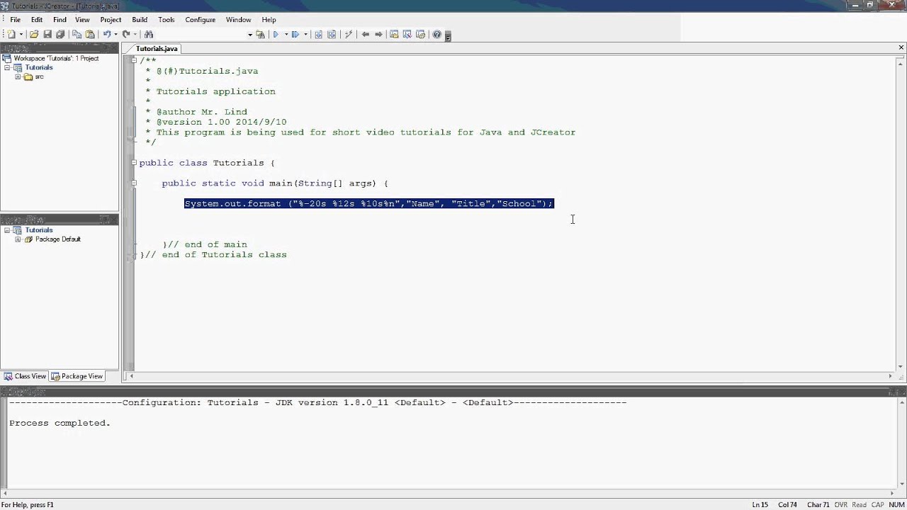 Java - Formatting Strings