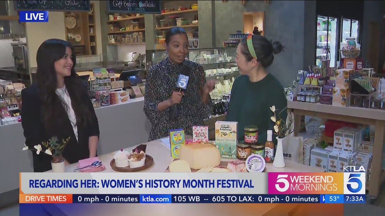 Regarding Her celebrating Women’s History Month by highlighting female entrepreneurs 