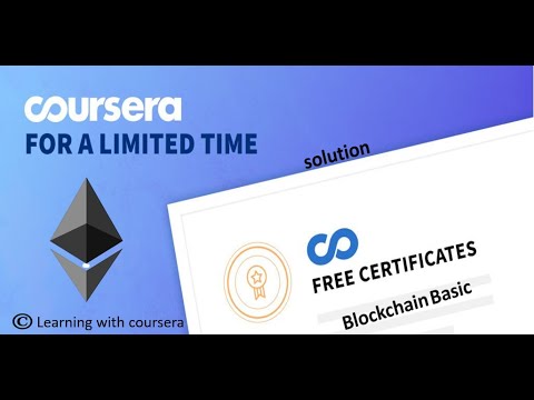 Coursera Blockchain Basics solutions week 1 Self Check 1 Bitcoin & Blockchain solutions