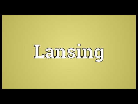 Lansing Meaning
