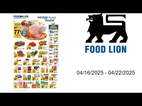 Food Lion Weekly Ad - 04/16/2025 - 04/22/2025