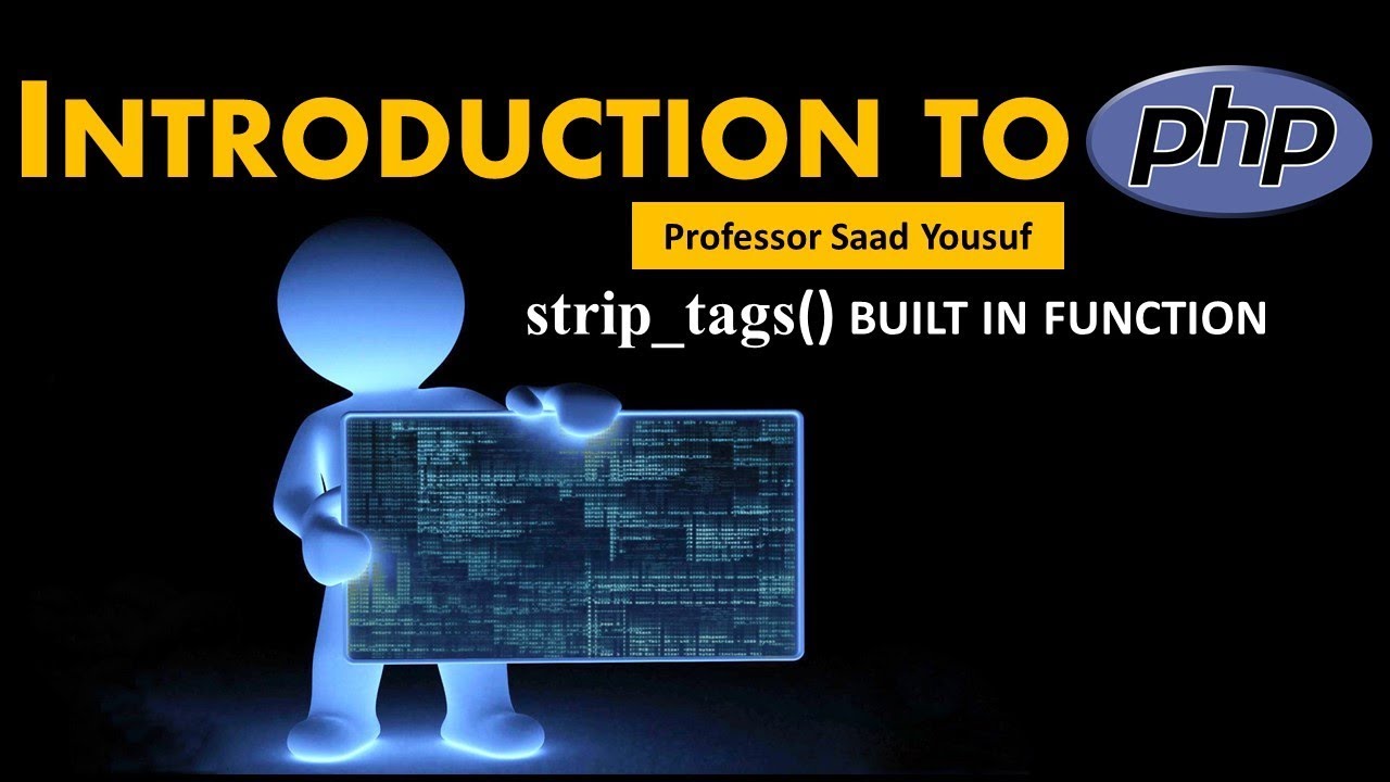 Introduction to PHP strip tags function
