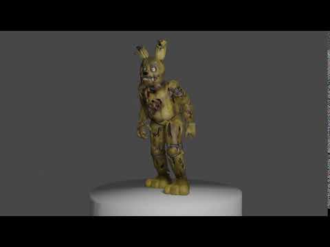 Steam Community :: Video :: [FNaF/Blender] (Final?) Springtrap walk ...