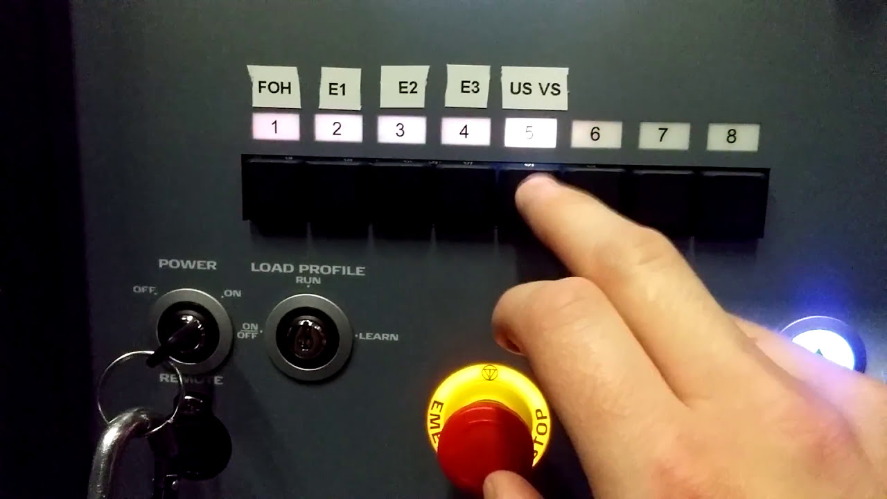 ETC Rigging: Prodigy/QuickTouch+ Demo