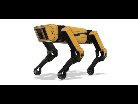 Spotmicro - robot dog by KDY0523 - Thingiverse