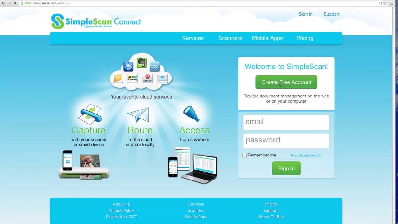 Getting Started | SimpleScan Tutorials