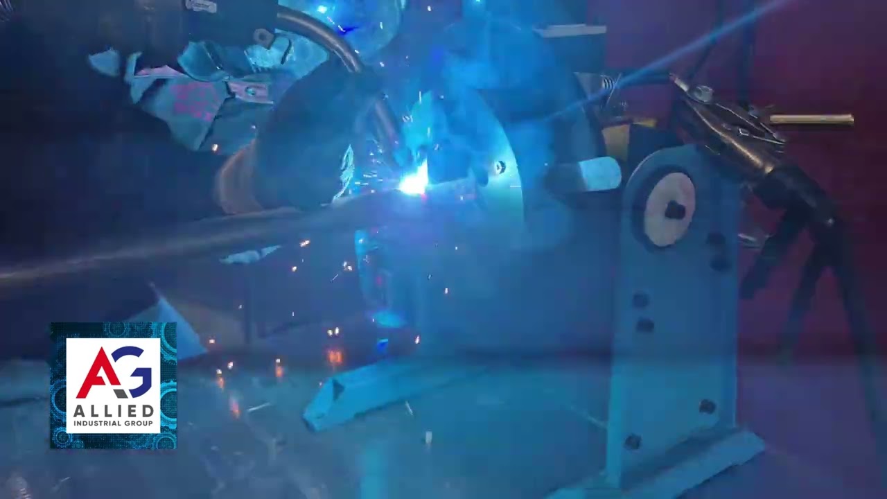 Allied Industrial Group: Pipe Rotator/Turntable Demonstration