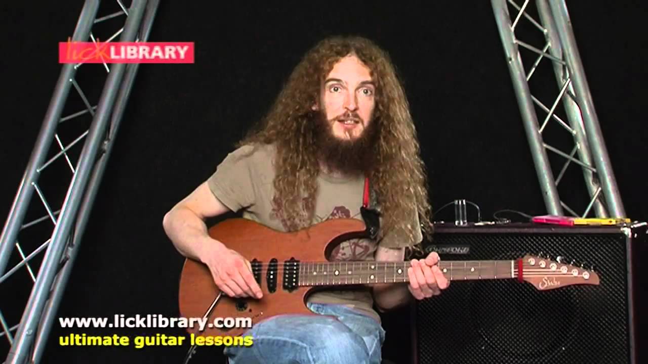Guthrie Govan - Odd Note Groupings - Guitar Tips Licklibrary.com