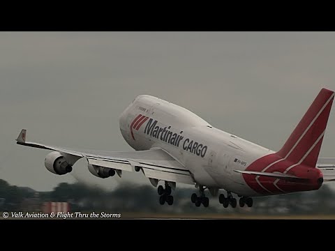 Last Flight of Captain B747 Francois Luxembourg @ Martinair Cargo