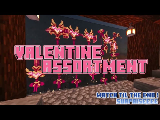 Valentine Weapon Assortment - 16x - Kill-Effect Minecraft Texture Pack