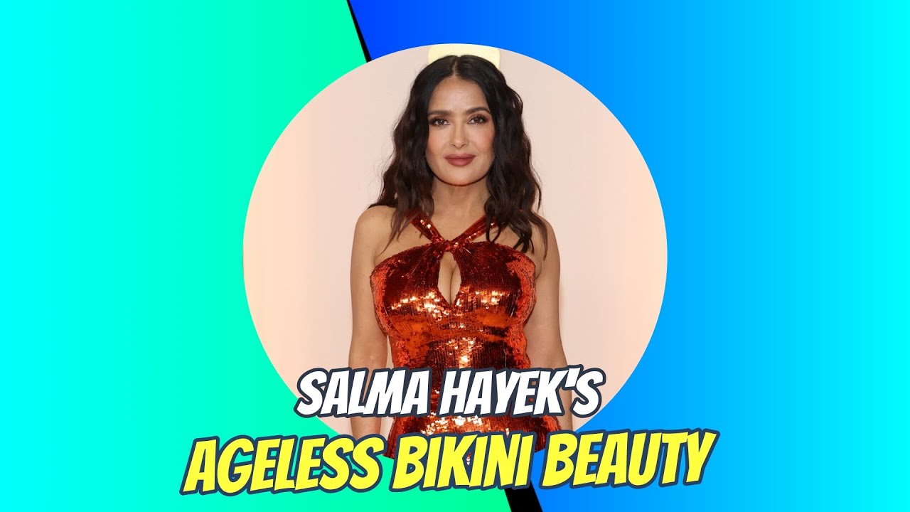 Salma Hayek's Stunning Bikini Moment: Embracing Gray Hair and Ageless Beauty!