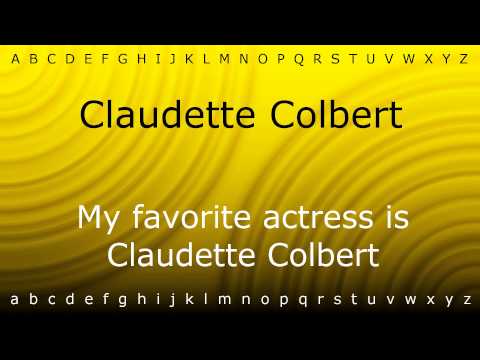 How to pronounce 'Claudette Colbert' with Zira.mp4