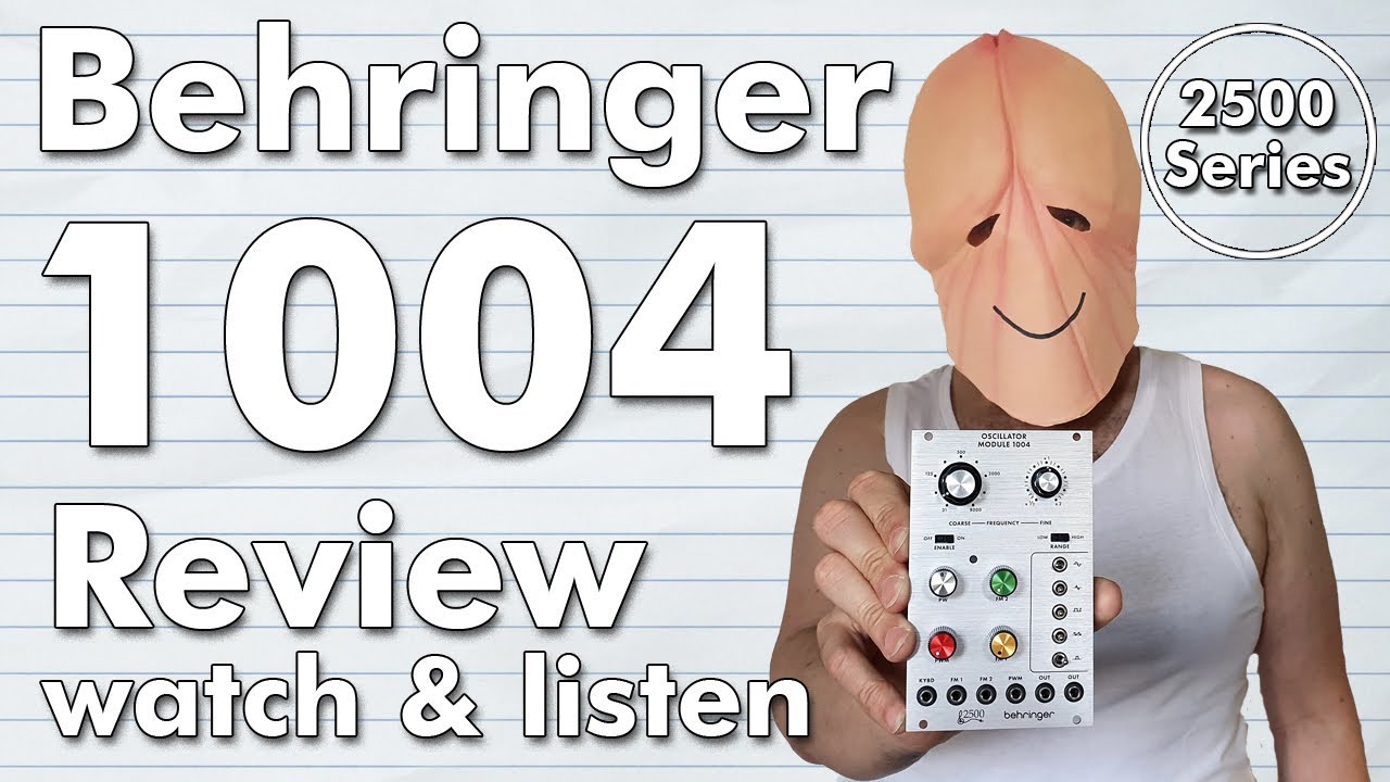 Behringer 1004 Oscillator Module аналоговый синтезатор, eurorack купить ...
