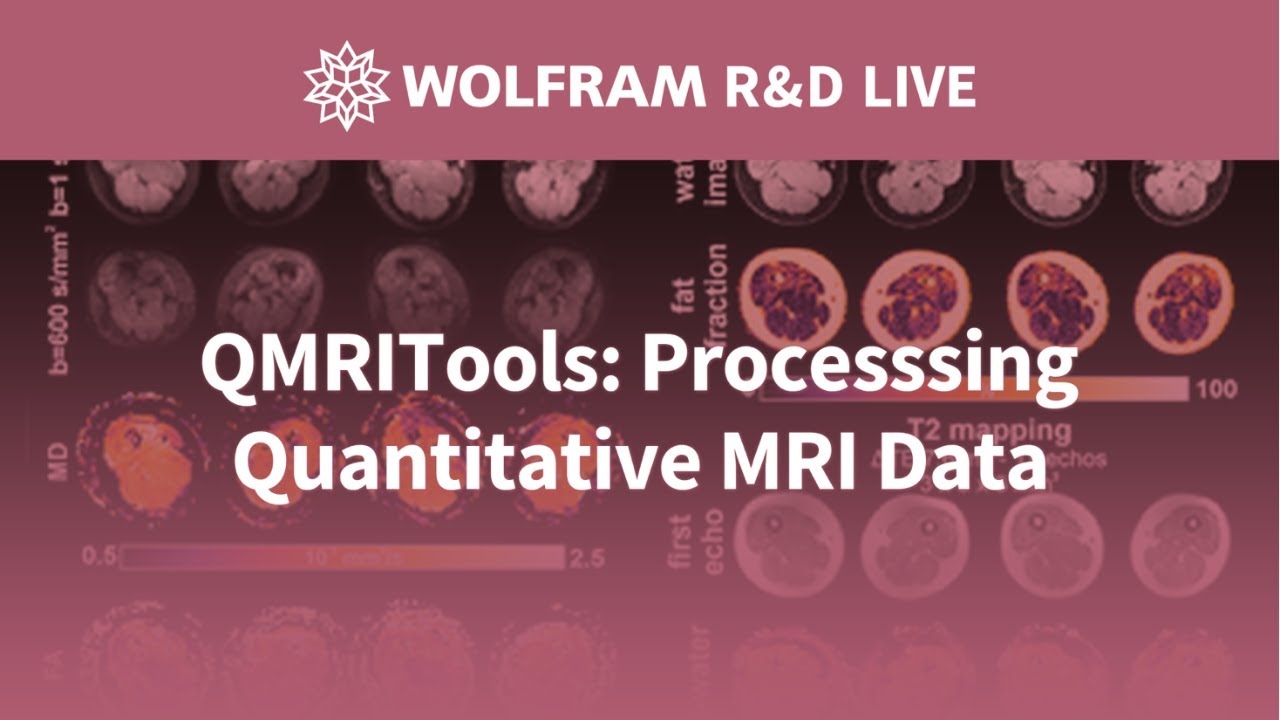 QMRITools: Processing Quantitative MRI Data: Live with the R&D Team