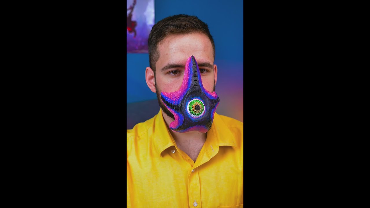 ⭐ I made a STARRO's SPORE from the movie The Suicide Squad 💙💖 #shorts