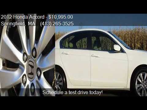 2012 Honda Accord EX L 4dr Sedan for sale in Springfield, MA