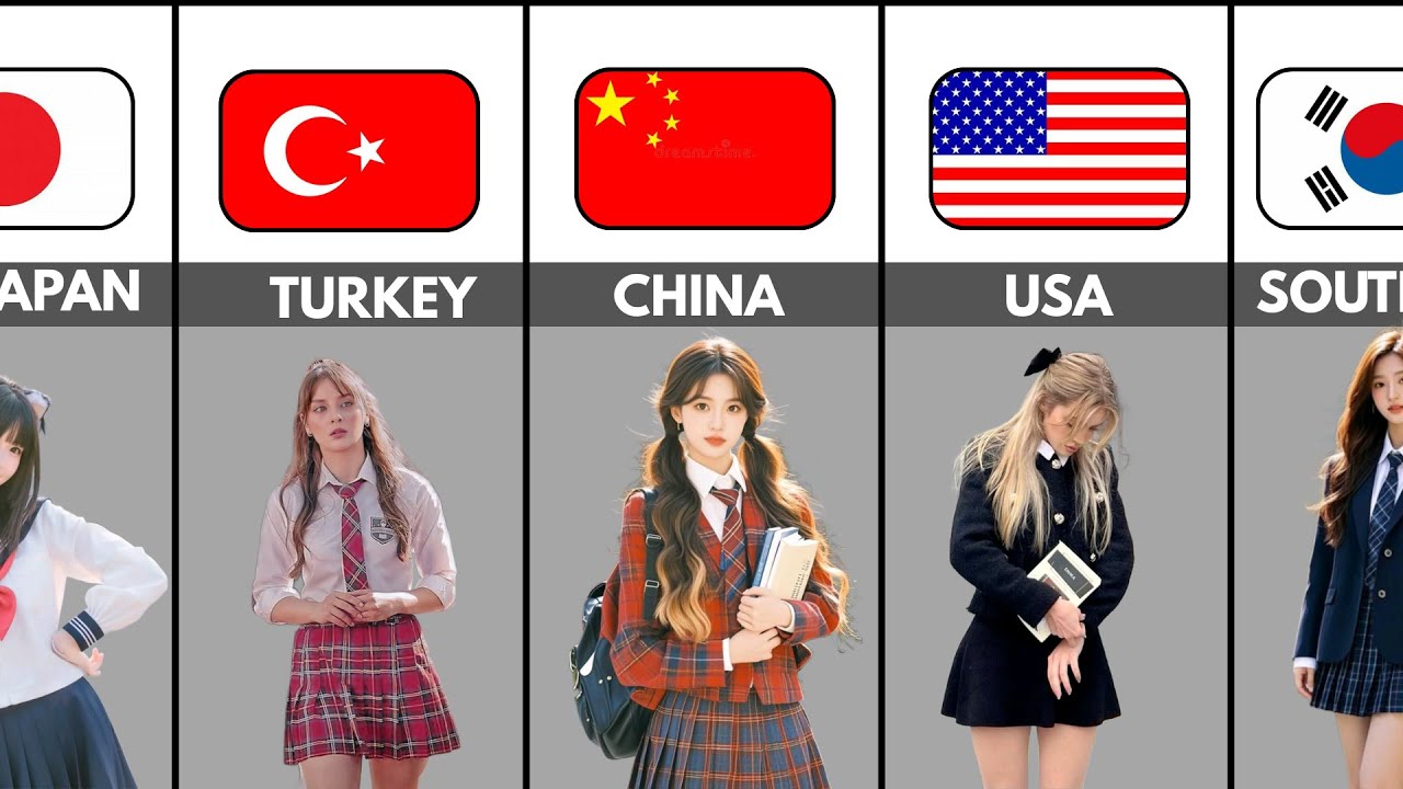 School Uniforms Around The World | Different Countries School Uniform