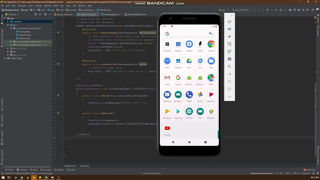 Make Android wait until Firebase Database data is retrieved