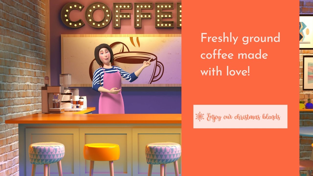 Coffee Cafe Website Template (Free Download!) + E-Learning Content Development Guide